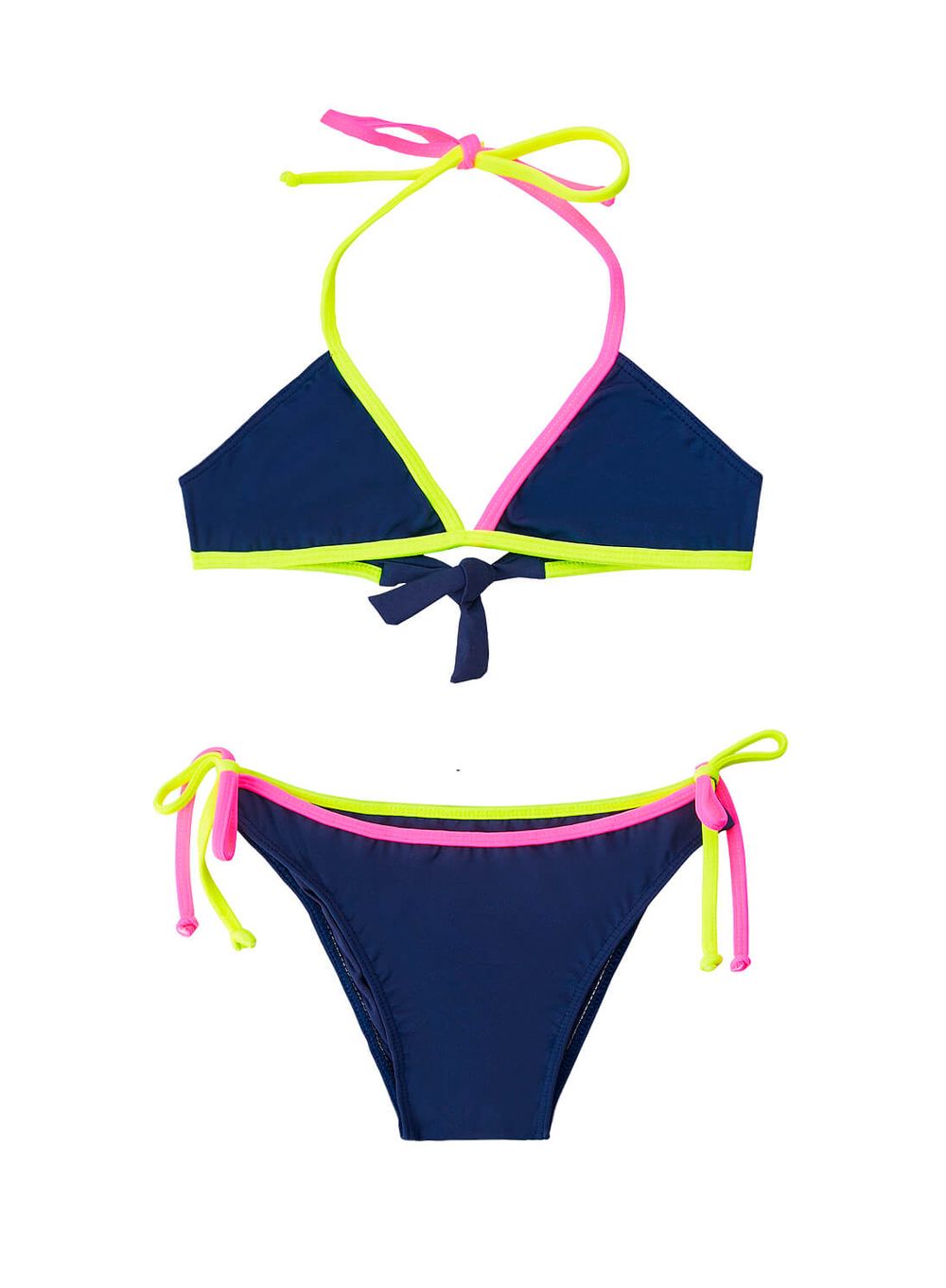Biquíni Infantil Triângulo Neon - lete